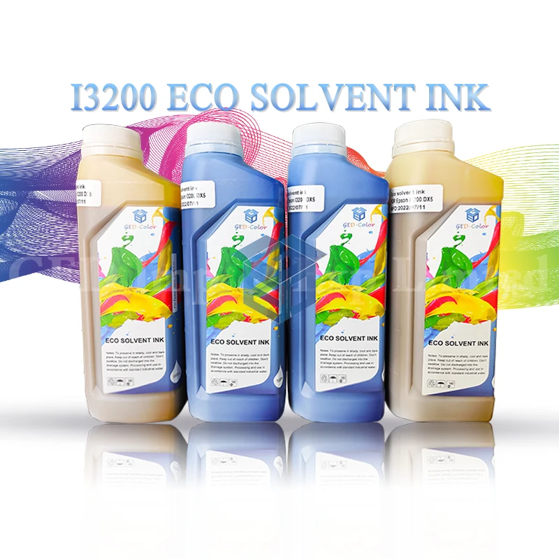 Guangzhou Ged Dx5 Dx7 Xp600 Printhead 4 Colors Cmyk Outdoor 1000ml ...