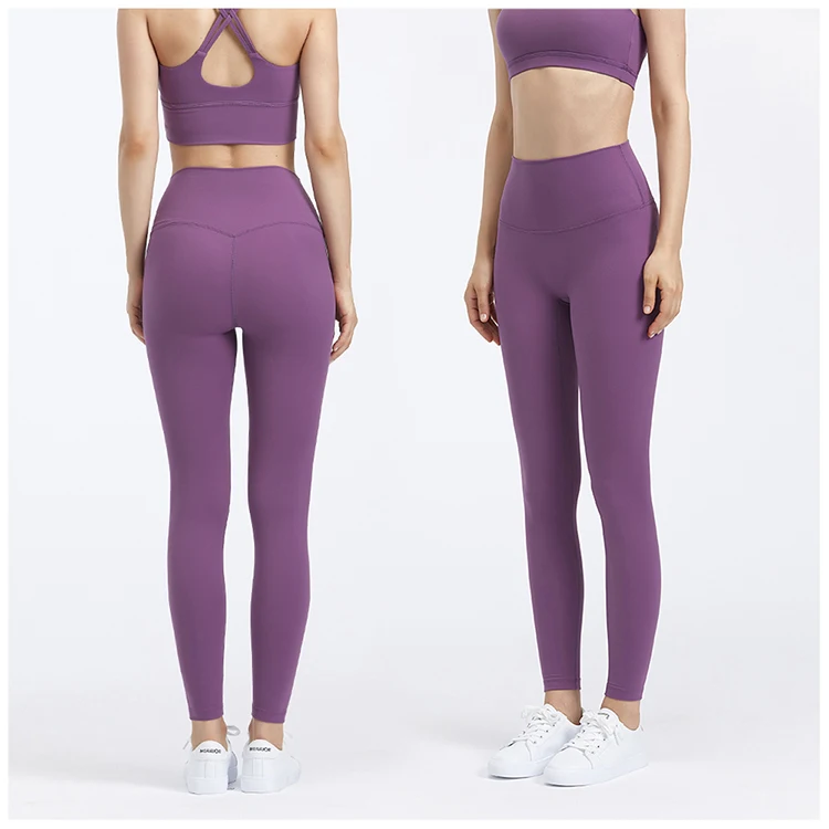 Custom Label Soft Fabric Seamless Butt Lifting Ladies Workout Sports