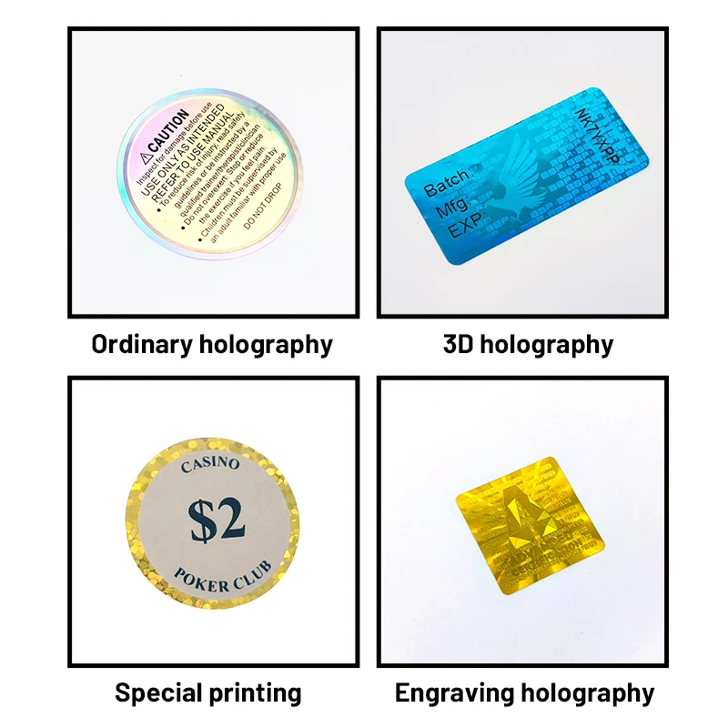 Alibaba.com: Custom Hologram Stickers Round Plastic and Paper Labels ...