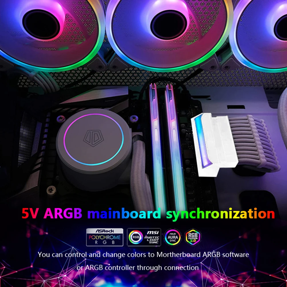 Motherboard Power Supply Connector - 5V 3pin ARGB Cable