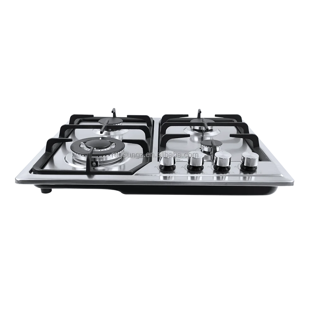 4 Plate Gas Stove Gas Stove Restaurant Burners Stainless Steel Gas Hob ...