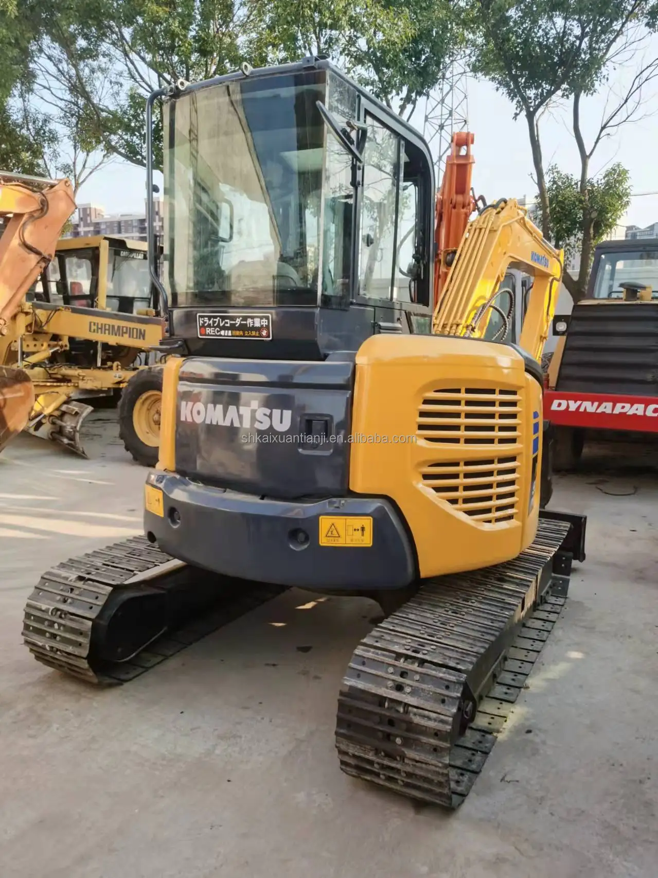 Komatsu Pc55mr Hydraulic Tracked Excavator 2019 Provided Original Mini Excavator Kubota Engine ...
