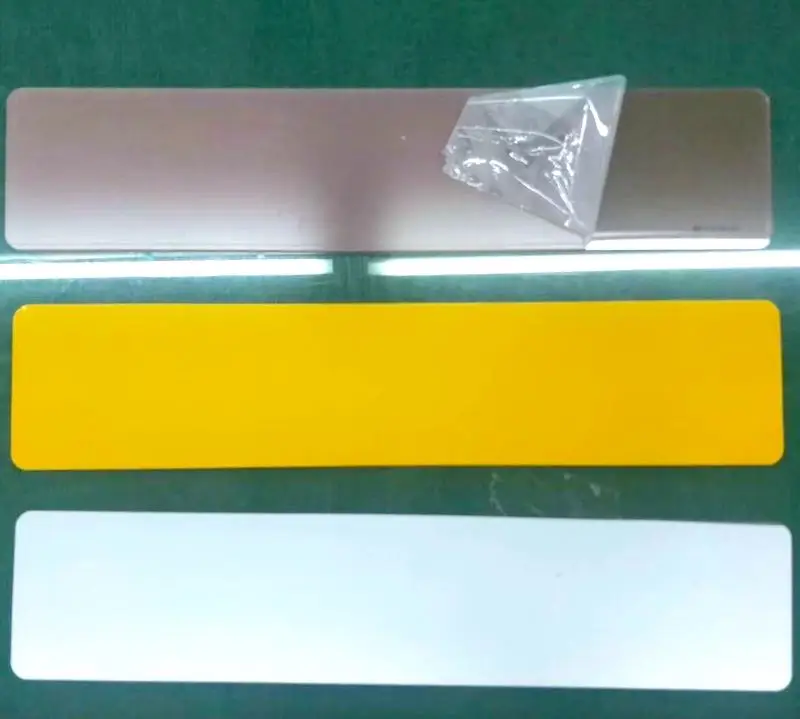 3D Gel Number Plate Letter 4D Acrylic UK Carbon License