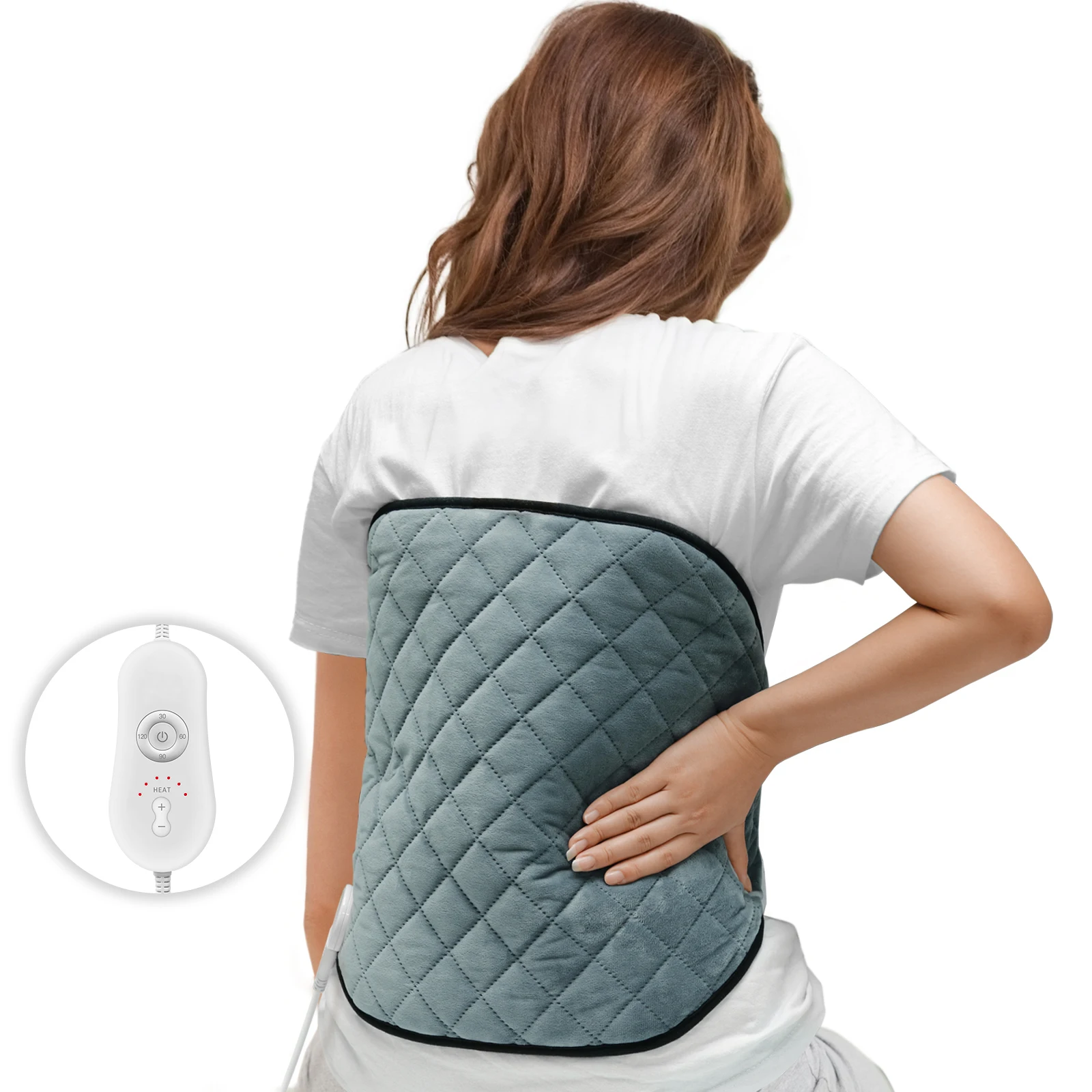 Electric Heating Pad For Back Pain Relief,Extra-large Electric Heated ...