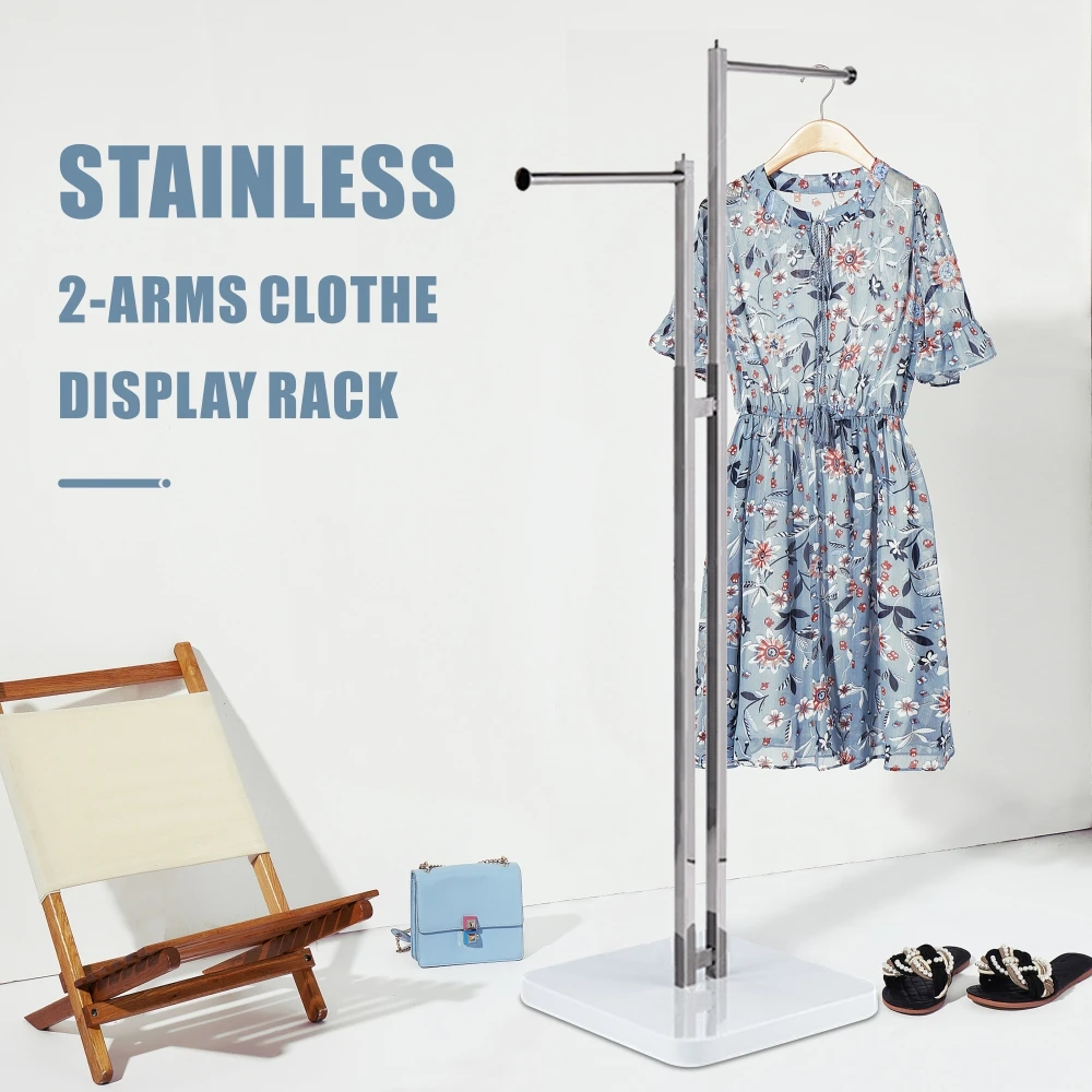 Boutique Clothing Store Display Rack Clothes Shop Retail Movable ...