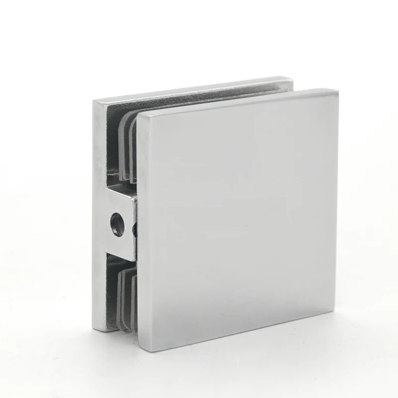 Holding Clamp Bracket Shelf Support Square Glass Square Shape Glass ...