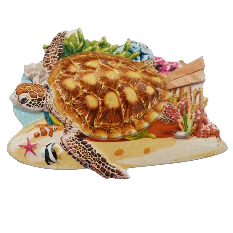 Wholesale 3d Resin Turtle Magnet Custom Souvenir Fridge Magnet Resin ...