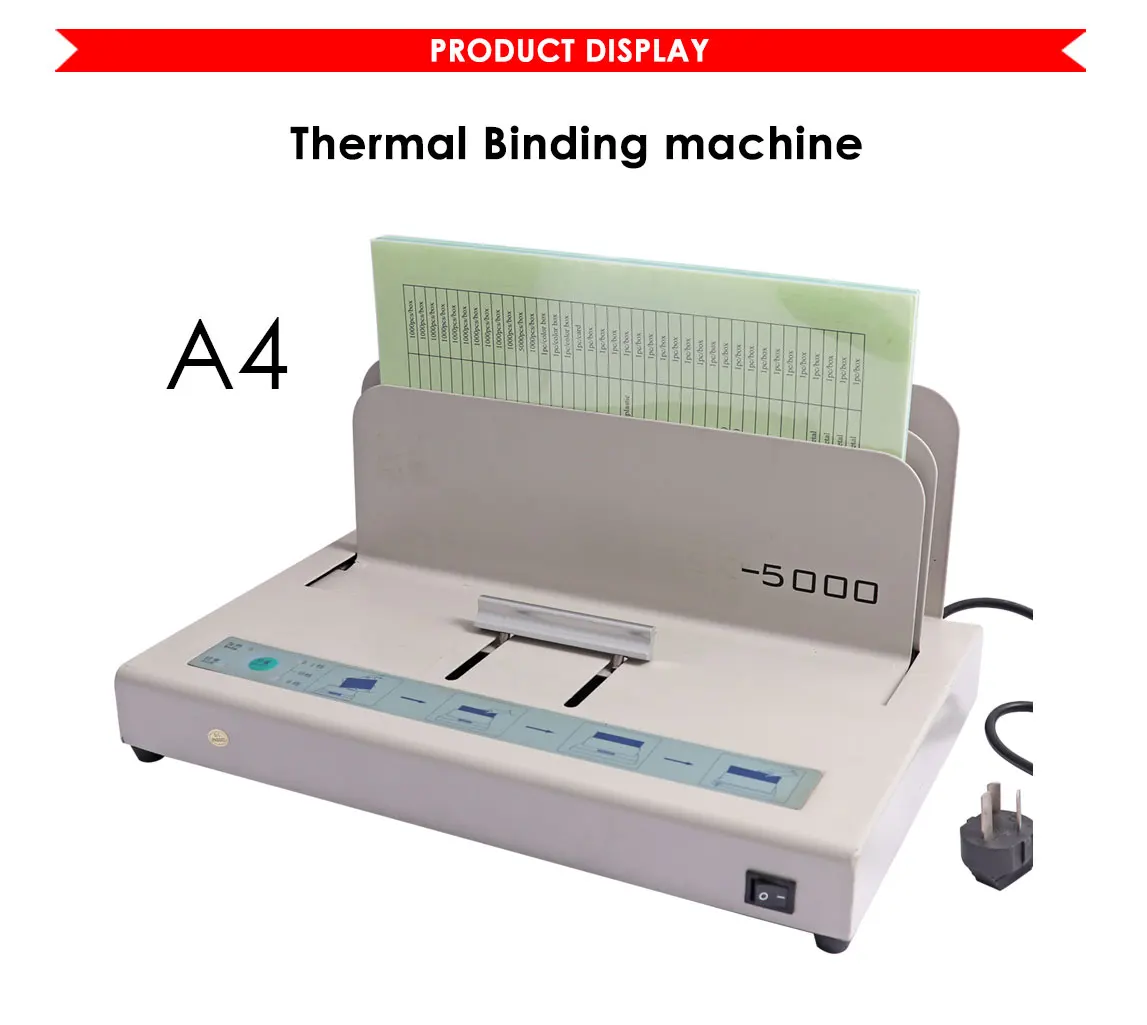 Foska A4 Thermal Perfect Binding Machine - Reliable & Efficient