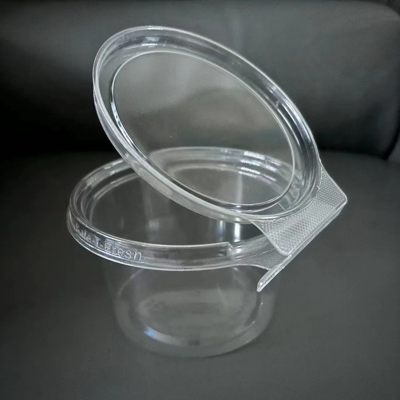 16oz Tamper Evident Seal Takeaway Soup Cup Disposable Plastic Round ...