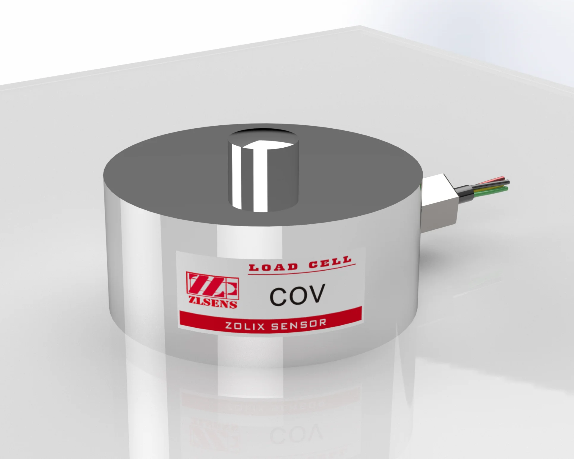 Pushbutton force load cell, high precision cylindrical load cell 100N ...