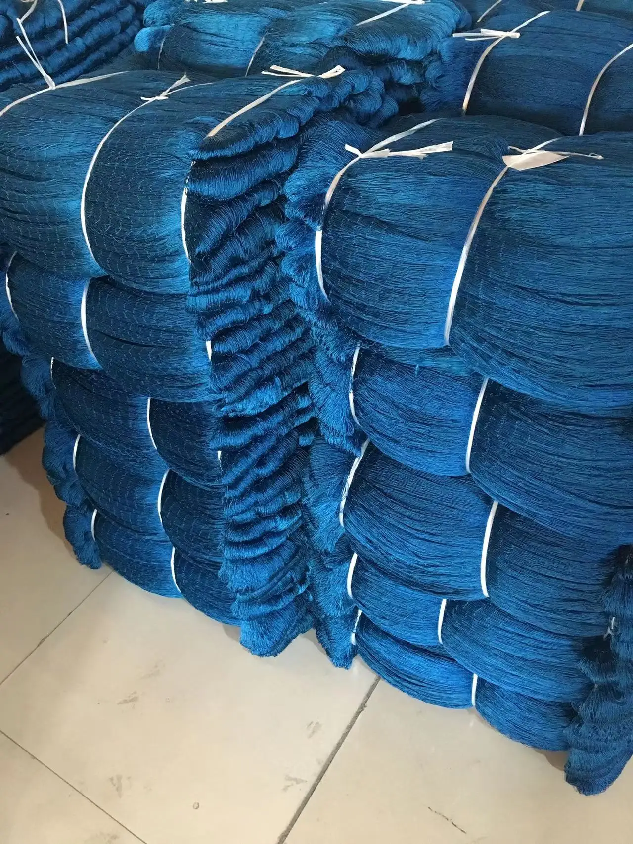 Ghana Blue High Quality Nylon Multifilament Fishing Net - Buy Nylon ...