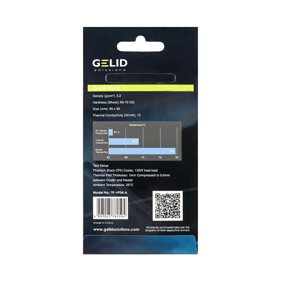 Good Quality And High Thermal Conductivity Thermal Silicone Pads - Buy ...