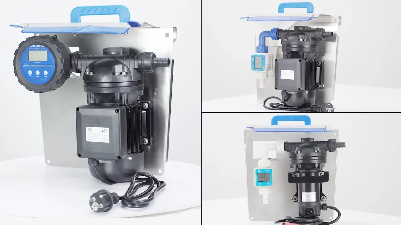 220v-240v Ibc Adblue Pump Kits With Digital Meter Automatic Nozzle ...
