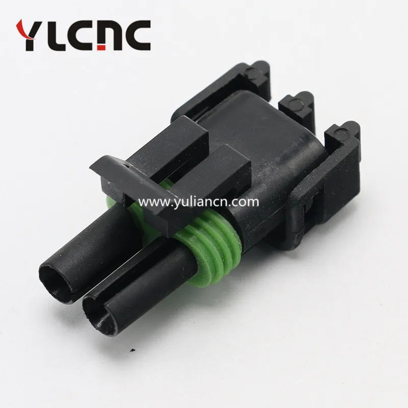 2/3pin Male Waterproof Auto Electrical Connector For Vehicle Monitoring ...