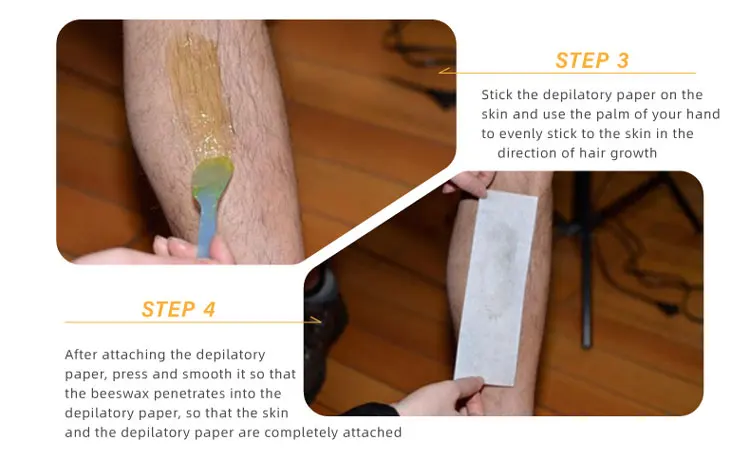 Depilatory Paper Body Leg Arm - Smooth Epilation Wax Strips