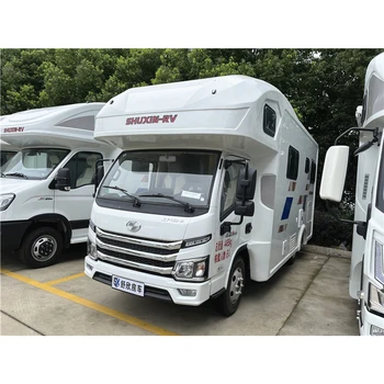 China Motorhomes Light Weight 6 Persons Camper Caravan Luxury Yuejin Rv ...