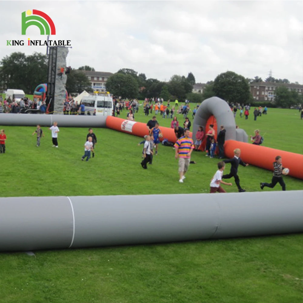 Football Clubs Giant Inflatable Sport Pitch Corporate Events Outdoor ...