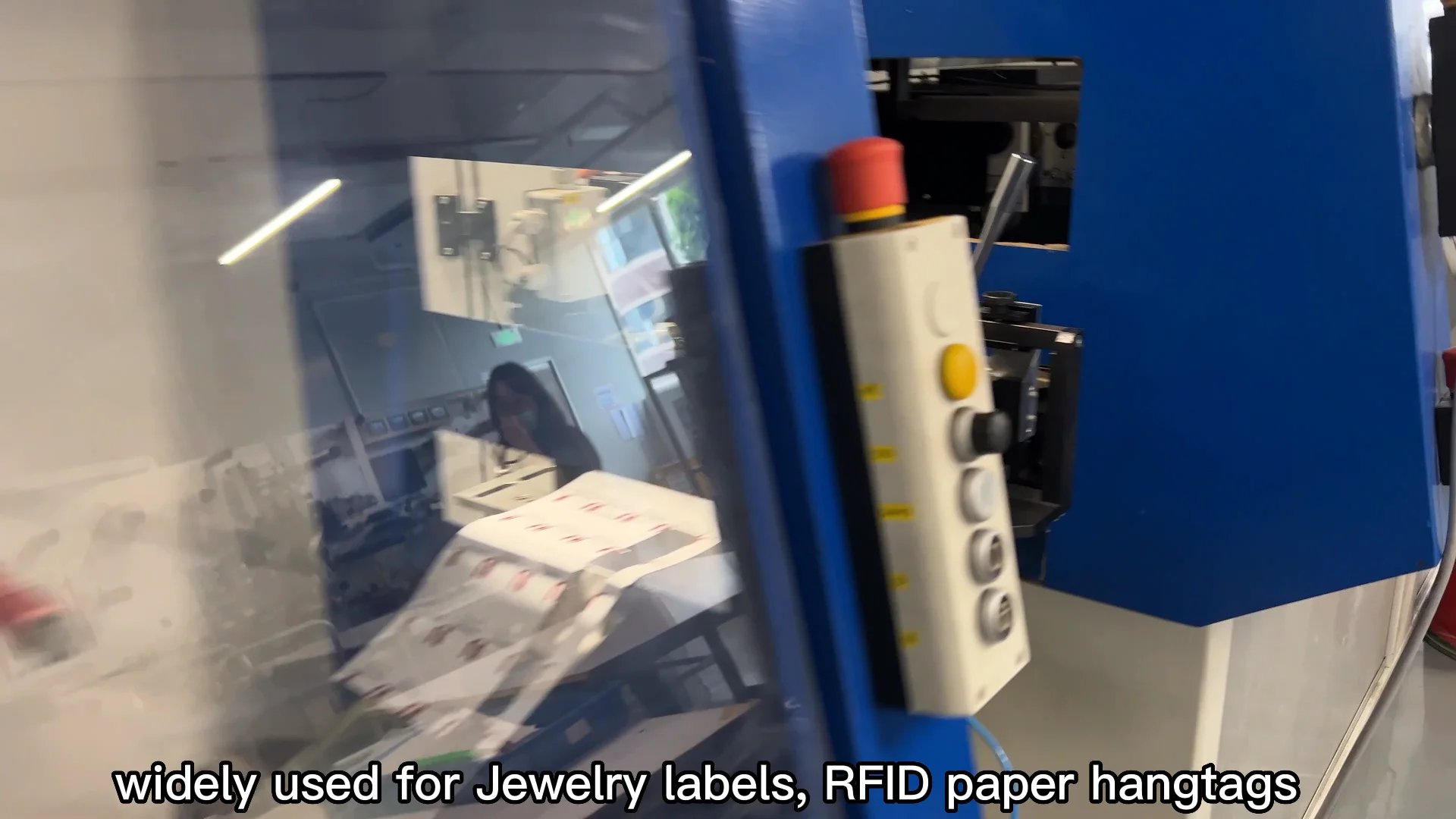 Custom Rfid Hang Tag Label 860-960mhz Clothing Rfid Hangtag Uhf Paper ...