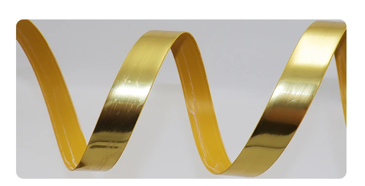 MH Customised PVC Gold Edge Banding, Particle Board Edge protection for ...