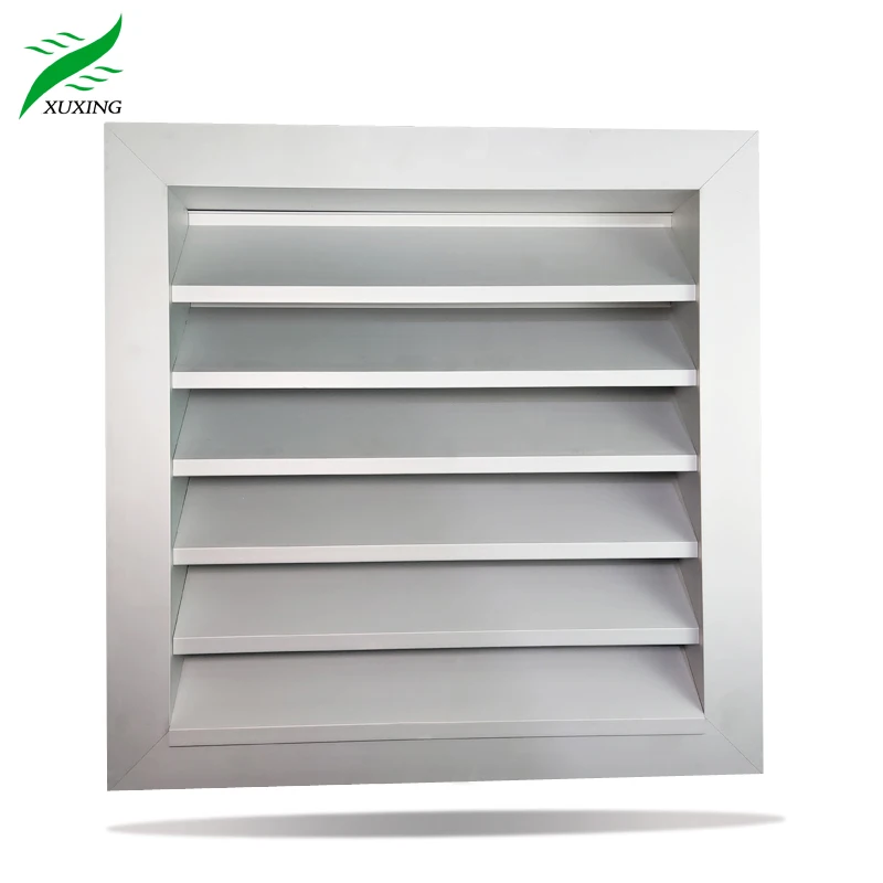 Hvac Air Systems Metal Exhaust Fresh Air Louver Weatherproof Louvers ...