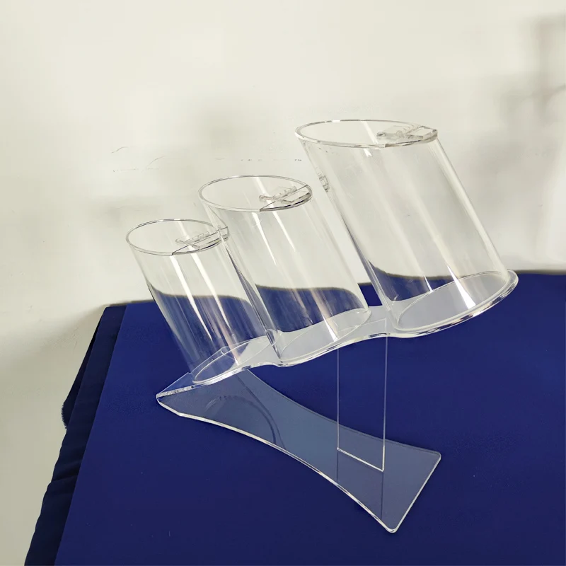 Upright Acrylic Food Bins - Versatile Candy Buffet Containers