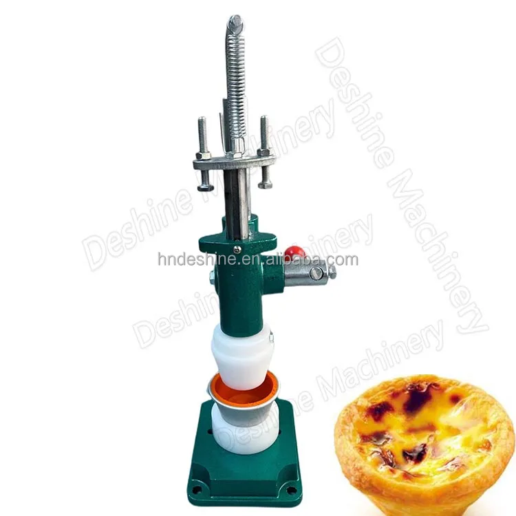 High Efficiency Egg Tart Shell Maker - Manual & Customized