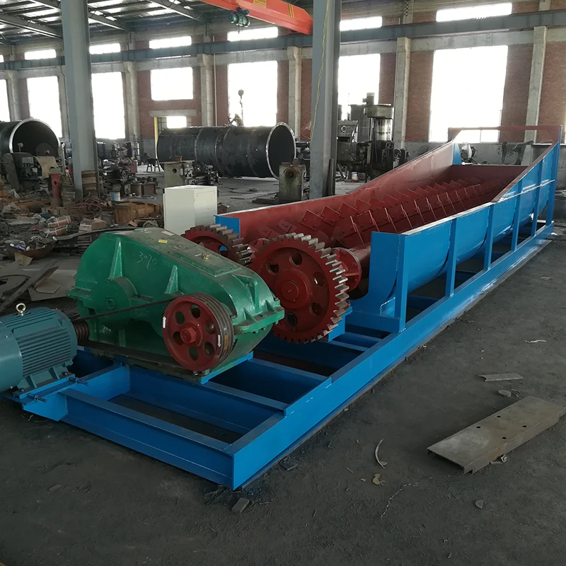High Efficient Stone Washing Machine Double Screw Log Washer for Sale ...