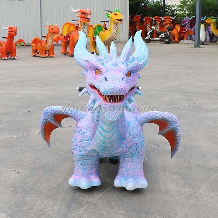 Customized Animatronic Dragon Ride for Malls & Fun Parks