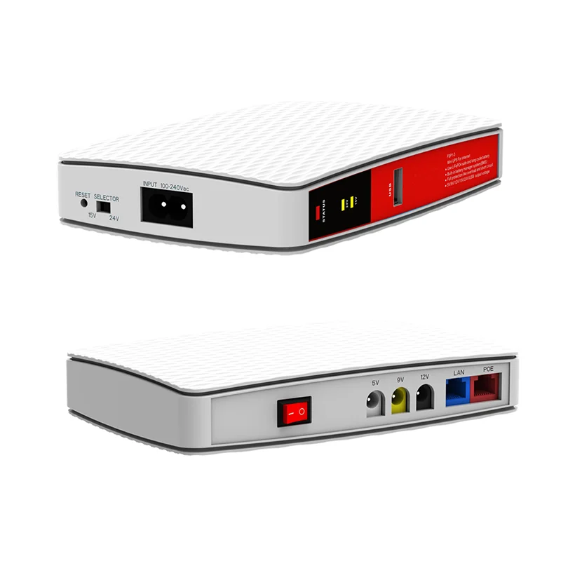 Mini UPS - Reliable Power for Wifi Router & CCTV Camera