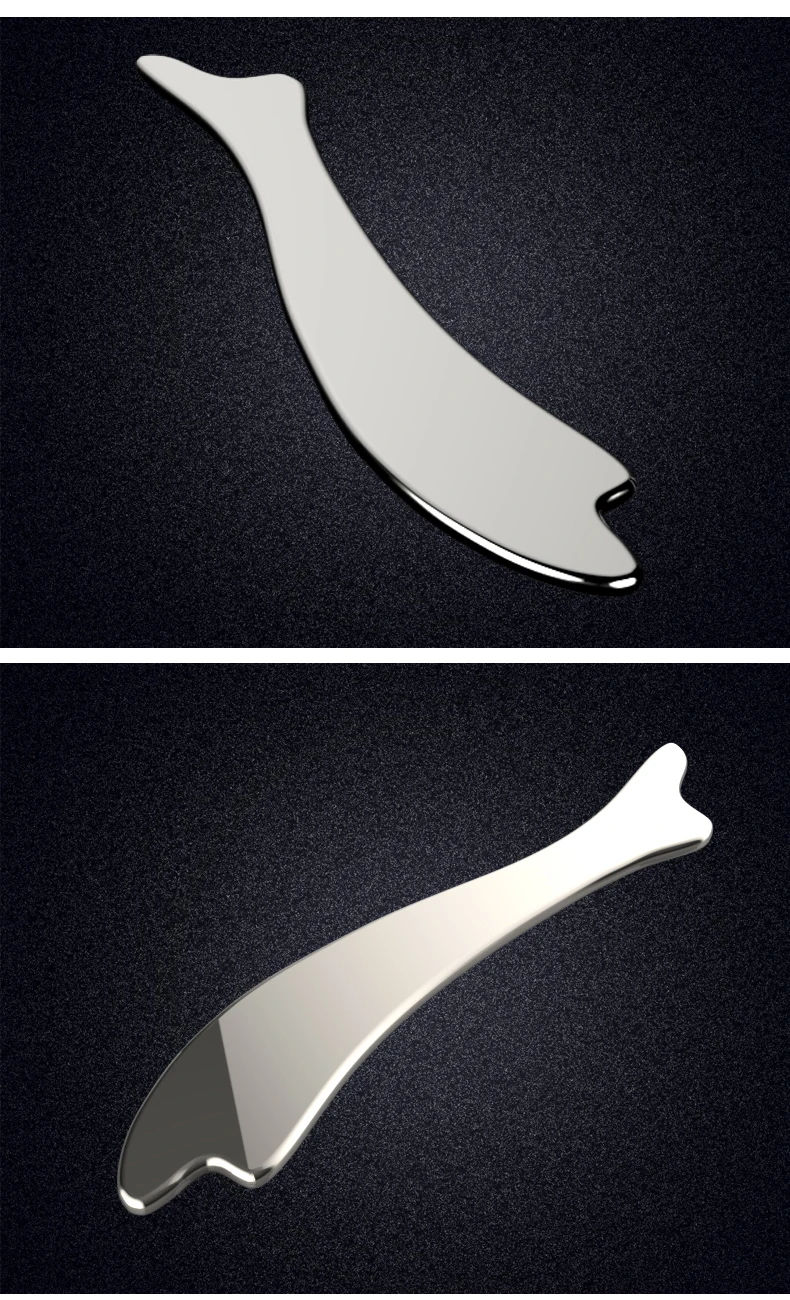 IASTM Gua Sha Tools Metal Fascial Knife Scraping Massager Body ...