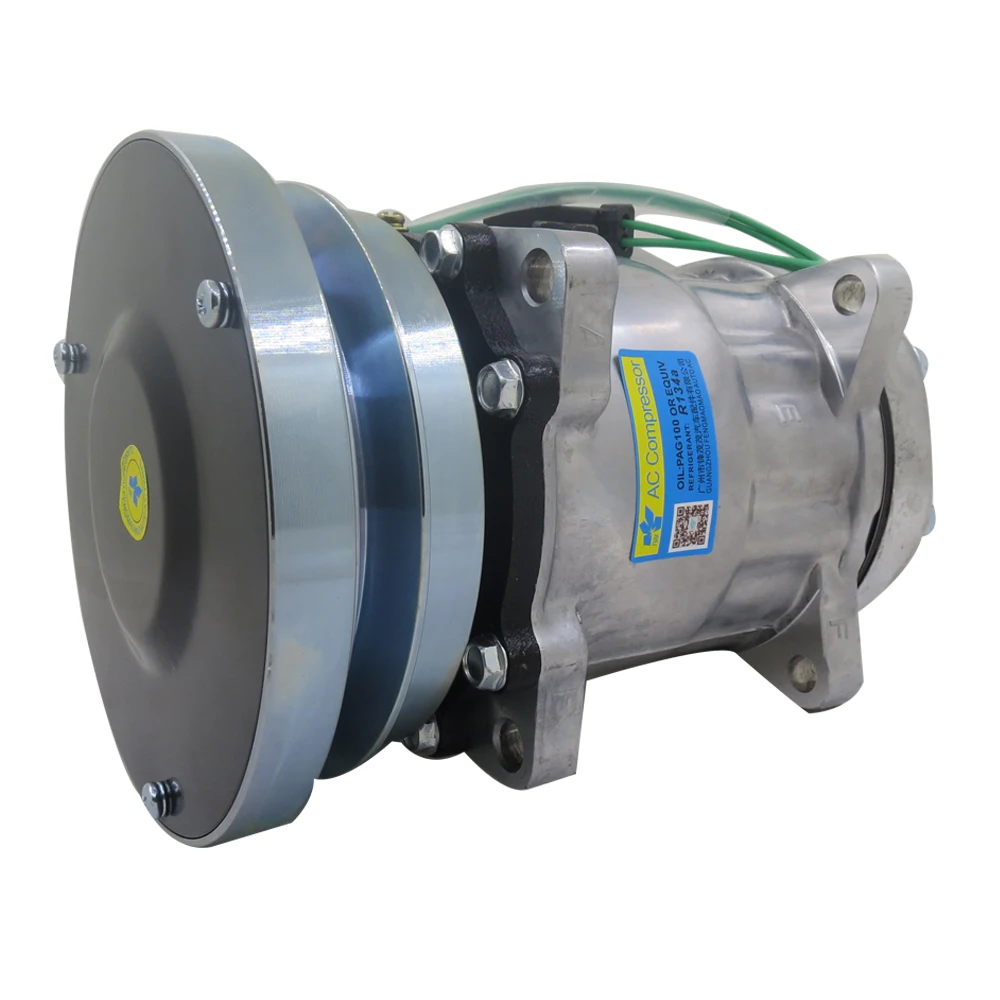 SD7H15 AC Compressor for Caterpillar Challenger Sennebogen 1011759 ...