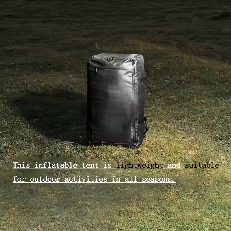 Customizable Portable Inflatable Camping Tent - Space Capsule Design