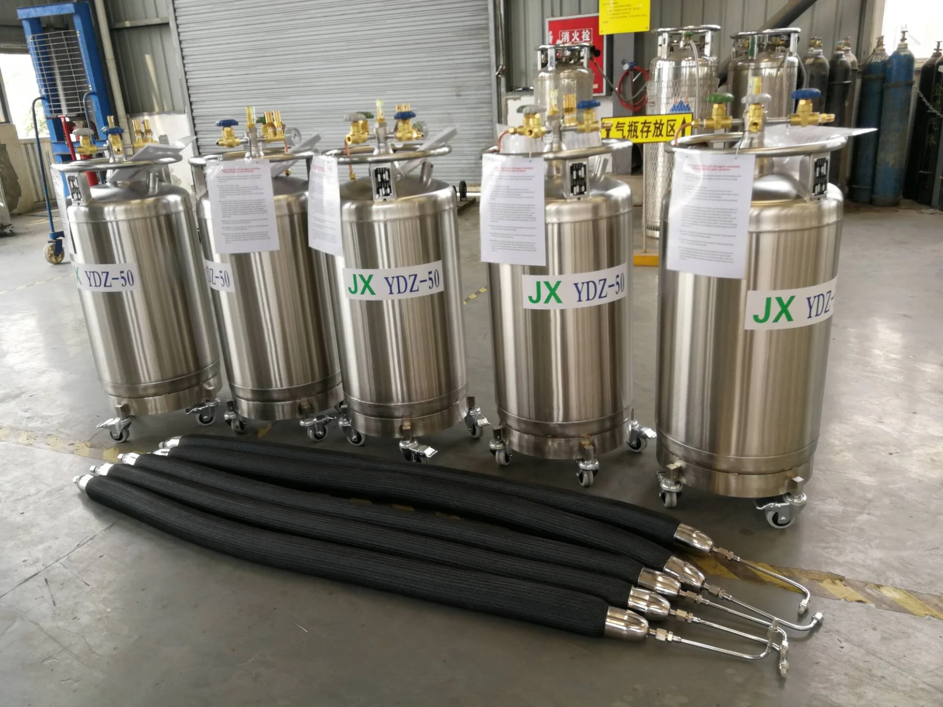 Semen Container Tank Dewar Liquid Nitrogen Flask - 2L