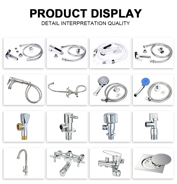 Stainless Steel SUS 304 Bidet Sprayer for Modern Bathrooms