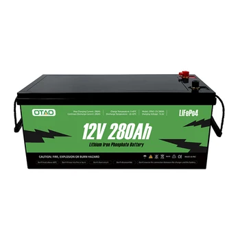 Lifepo4 Battery Pack Deep Cycle Lipo4 Batterie 12.8v 25.6v 280ah 200ah ...