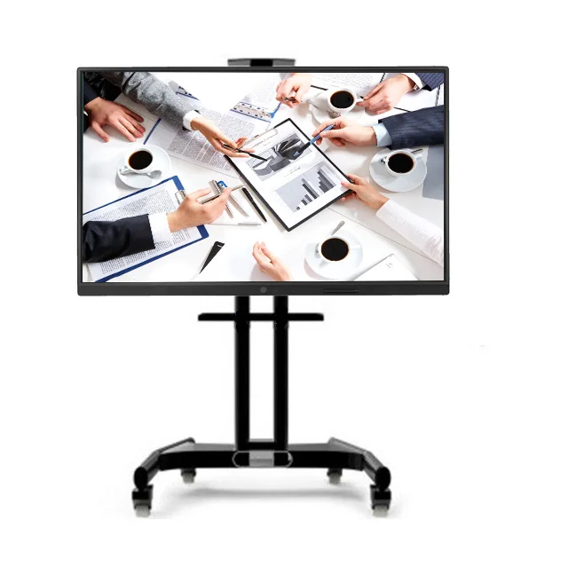 Hot Selling Digital Whiteboard 4k Display 65 75 86 Inch Interactive Flat Panel Multi Touch ...