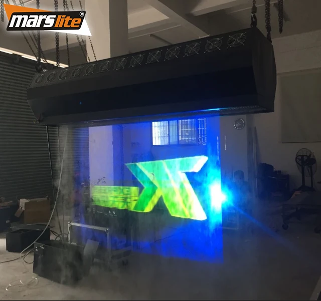 1-3m Downward Water Fog Screen Machine 3d Mist Projection Display Water ...