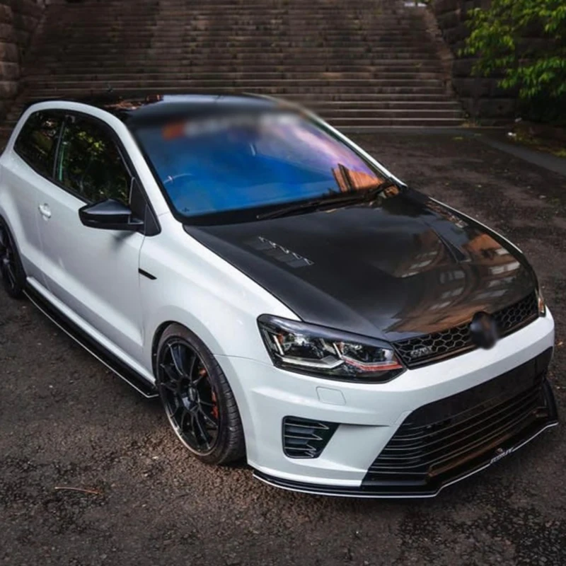 OEM Carbon Fiber Engine Hood for VW Golf V & Polo MK5 GTI | Replacement ...