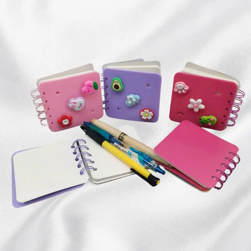 Small Cute Notepads With Cartoon Accessory For Diy Waterproof Silicone ...