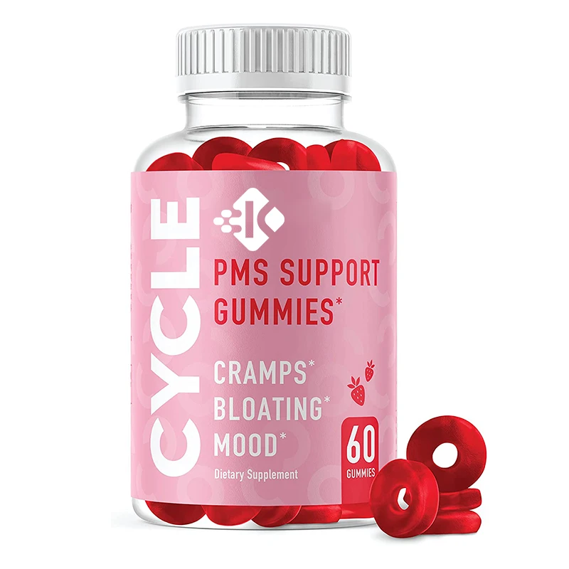 Oem Private Label Pms Relief Gummy Supplement Hormone Balance And Mood ...