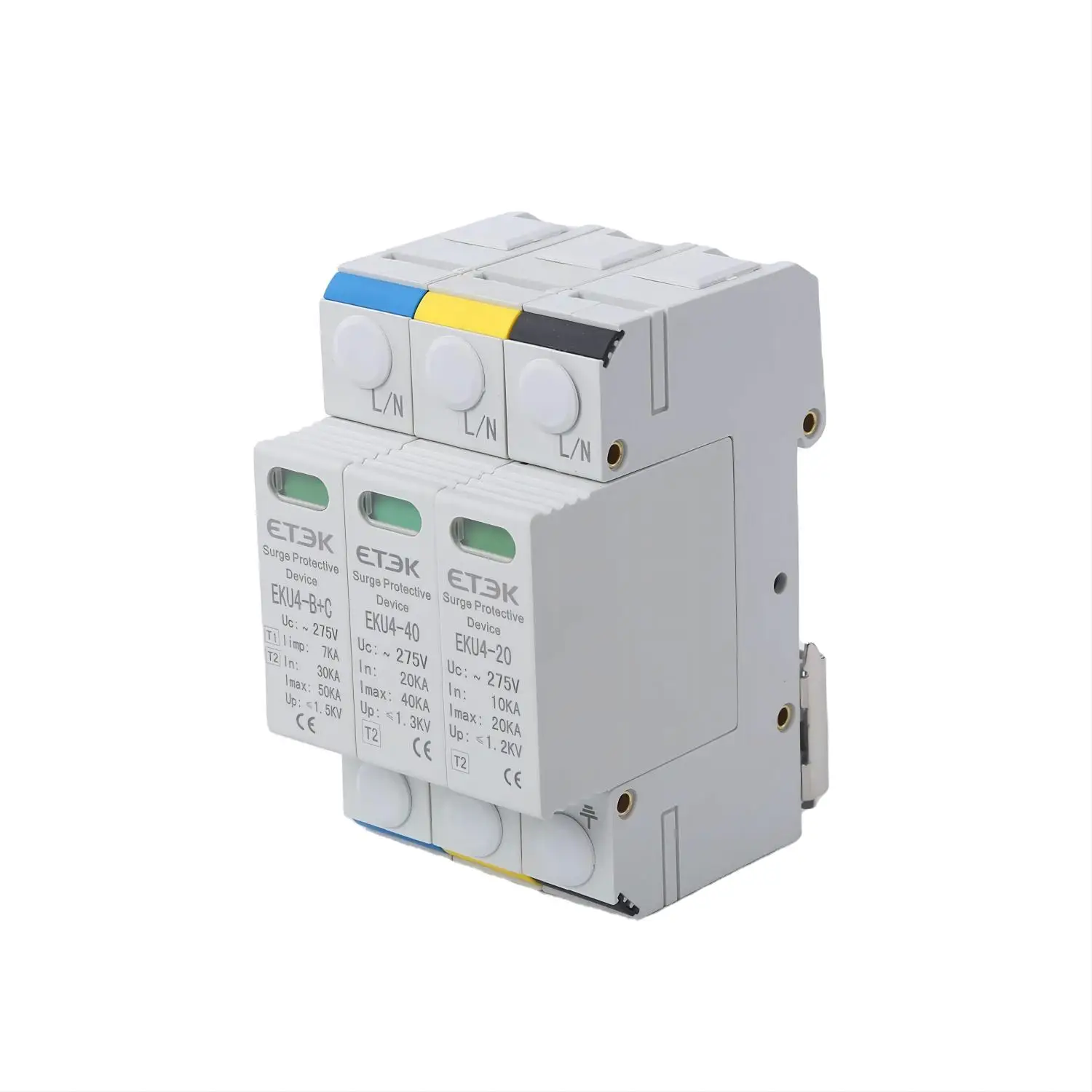 Etek Surge Protection Device Sdp Eku4 40z Pv Solar Dc Spd 20ka Surge ...