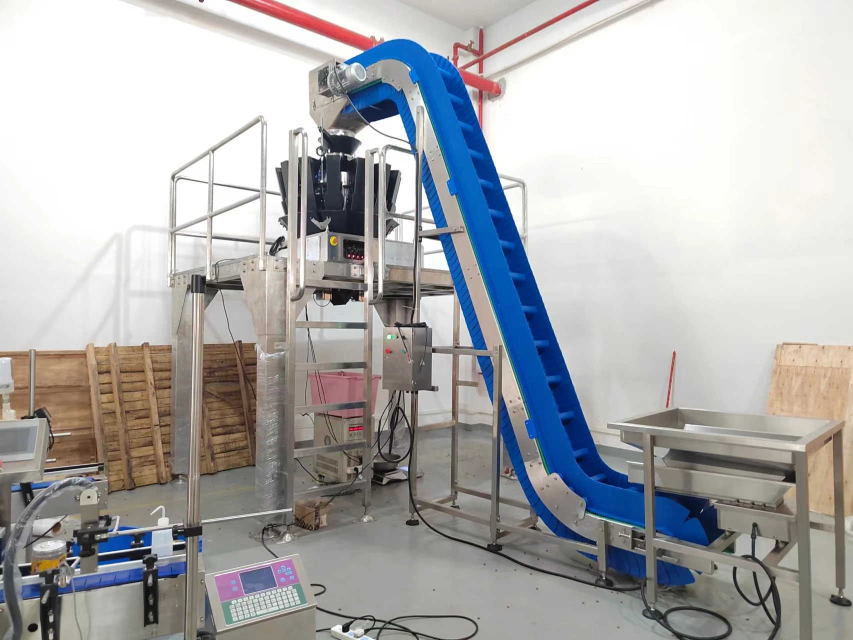 High Speed Multihead Weigher for Grain Product Packaging