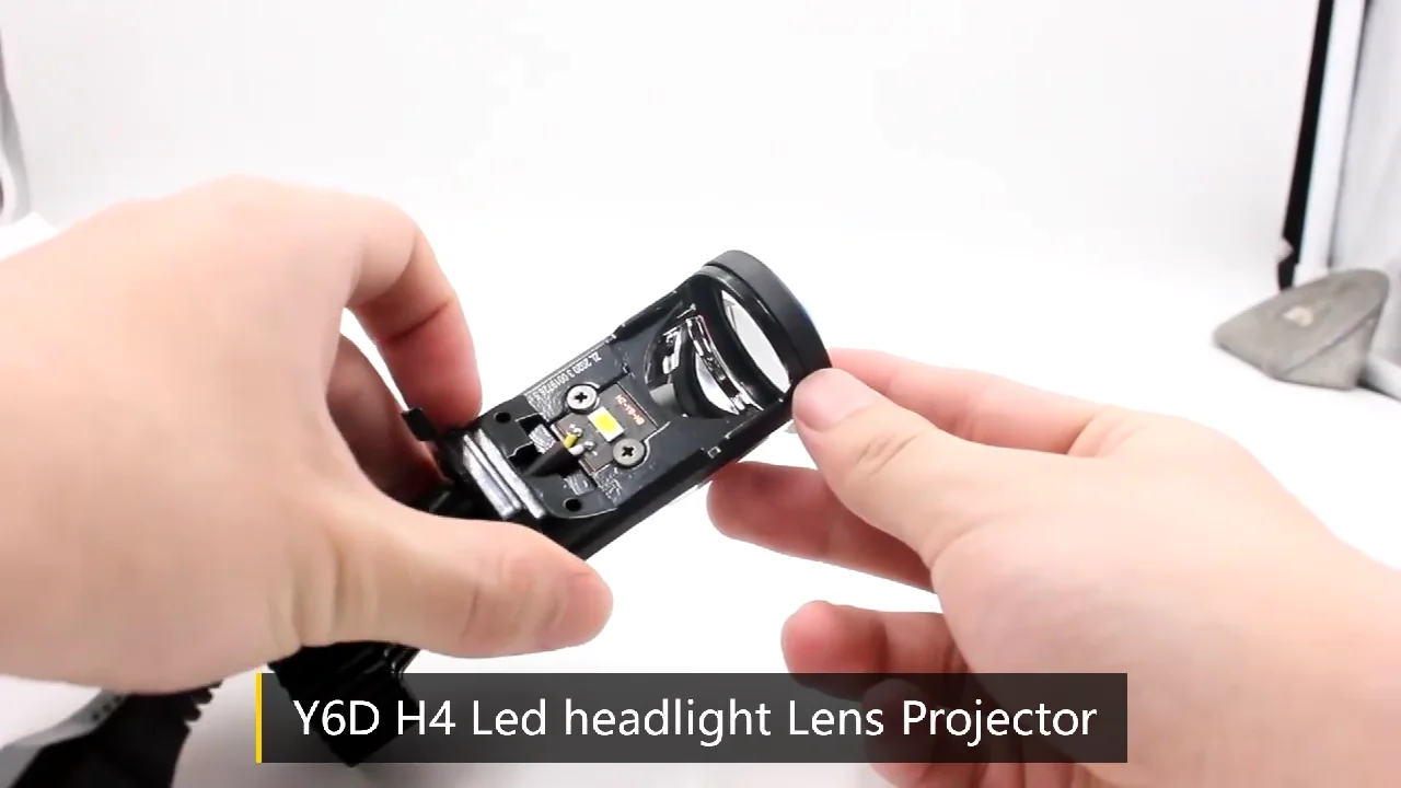 H4 Led Headlight Projector Hi-lo Beam Fan 70w 10000lm Mini H4 H7 Led ...