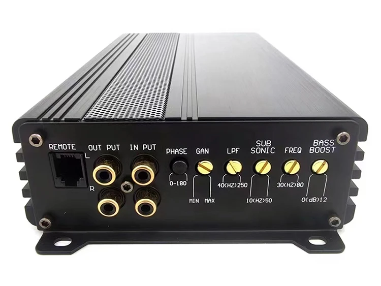 Mono Amplifiers 1x2000wrms High Power Class D Car Audio Amplifier ...