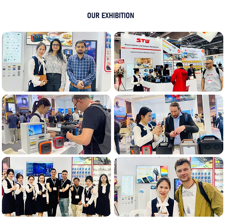 Stw 2024 Rental Table Top Ads Screen Display Restaurant Power Bank For ...