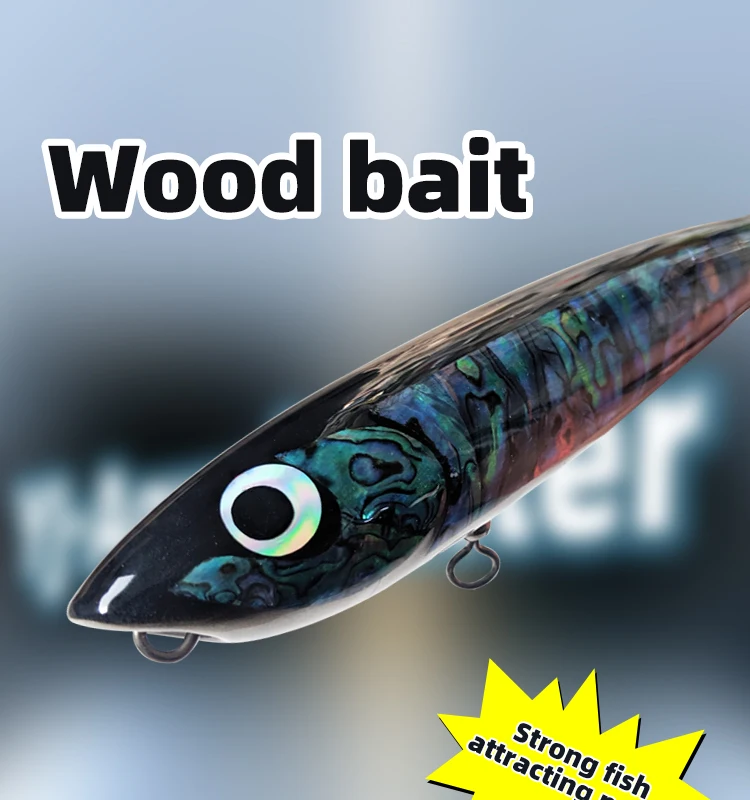 2021 New Style Custom Fishing Lure Floating Hand Made Abalone Shell ...