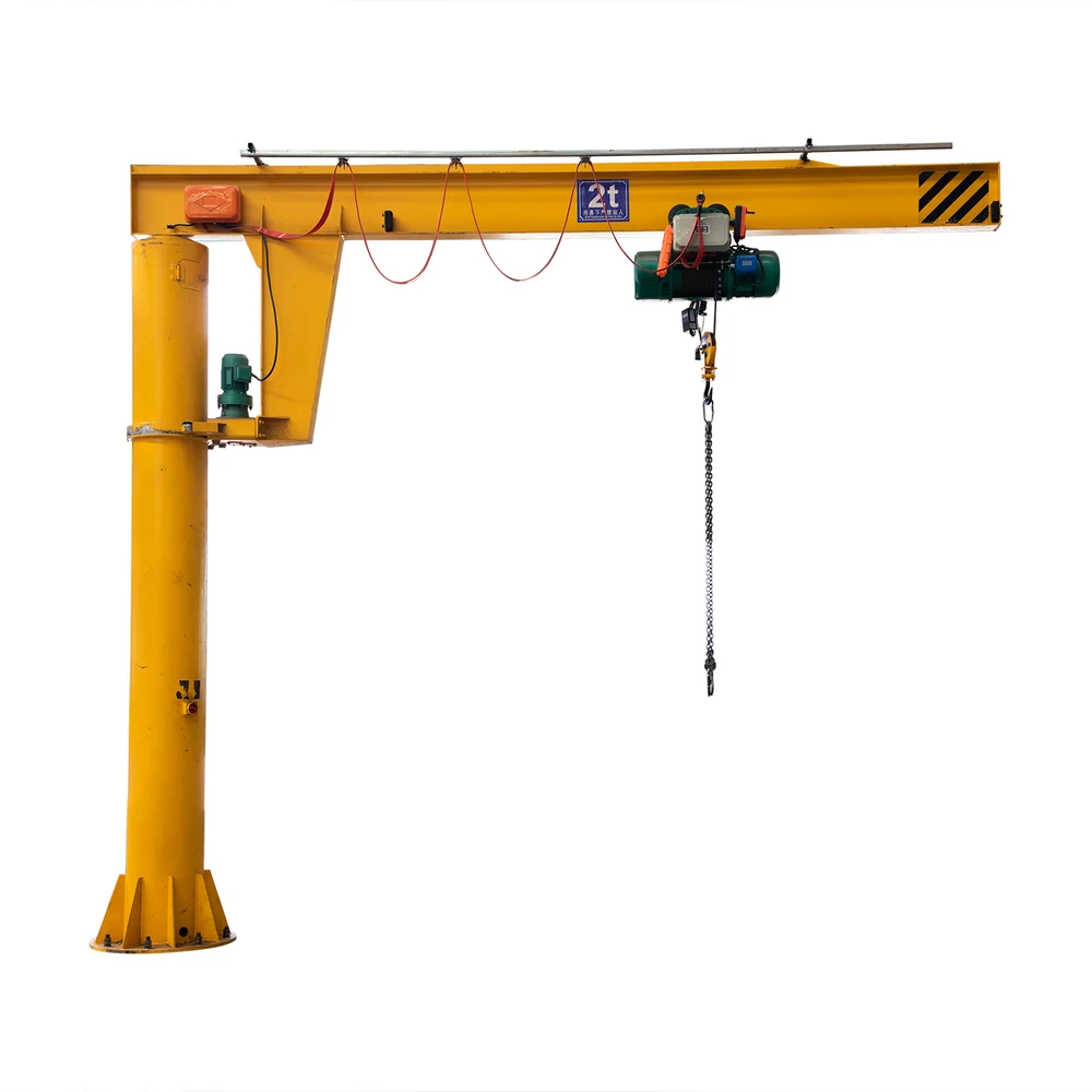 Popular 2-Ton Jib Crane with Pneumatic Mechanism Multi-directional Work ...