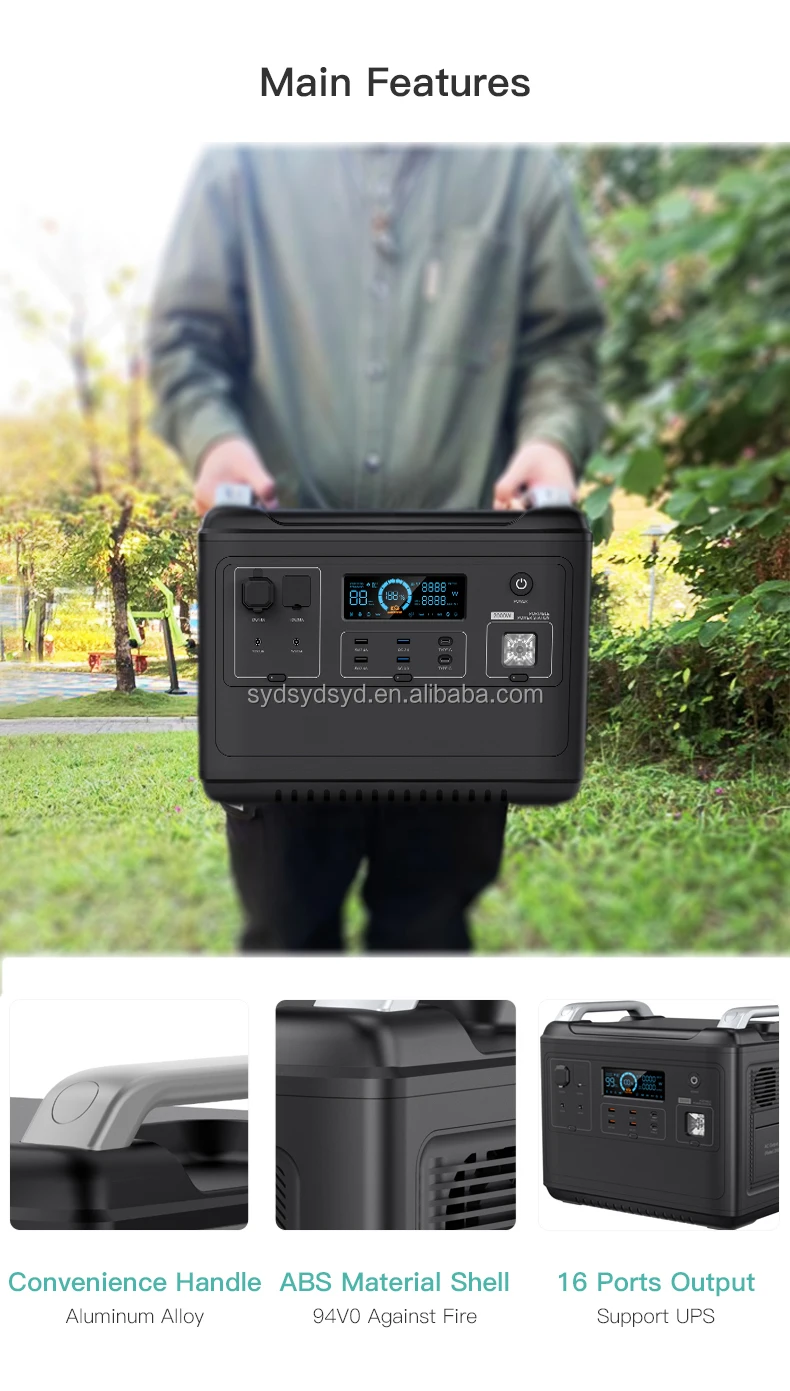 Lithium Ion Batteries Lifepo4 Battery 2000w Max Output 2048wh Large ...