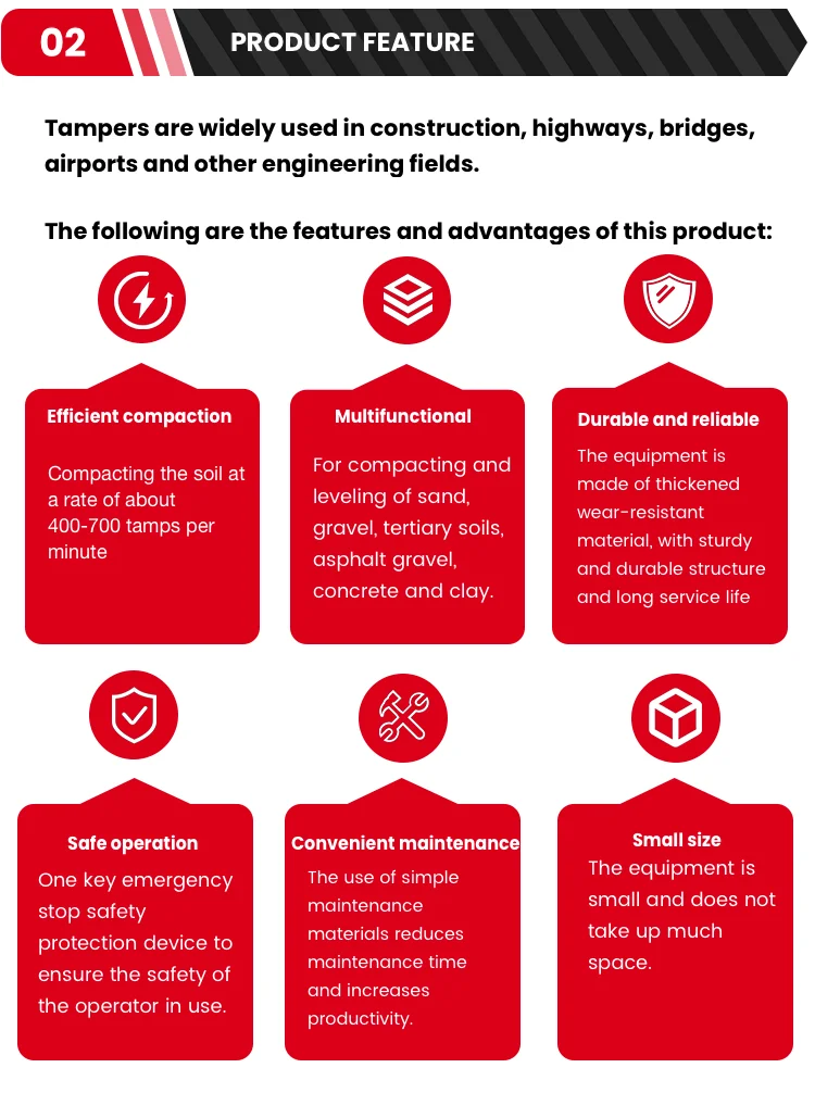 Tamping Rammer Honda Engine Compactor Rammer Diesel Engine Tamping ...