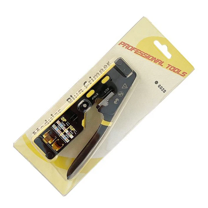 T658B RJ45 Crimp Tool - Efficient Network Cable Pliers